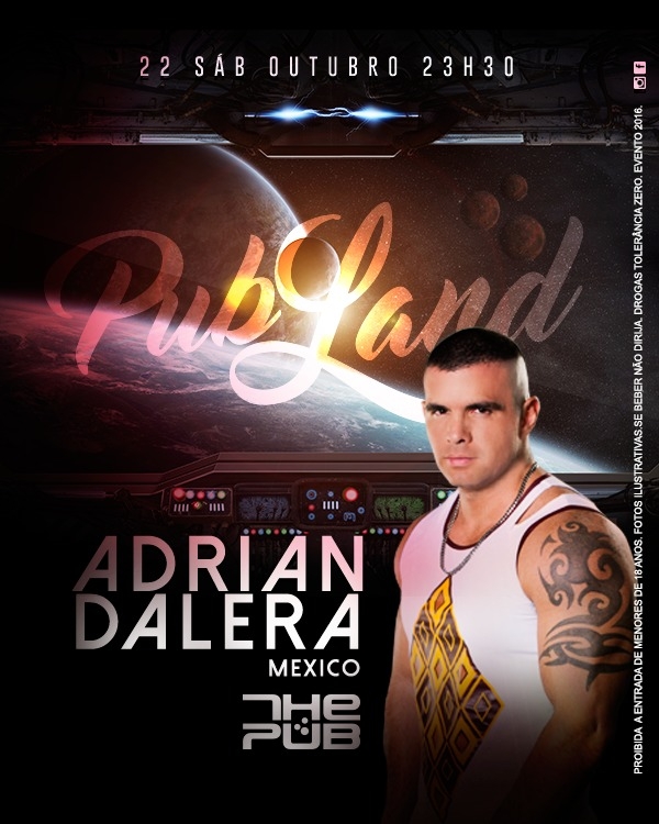 DJ Adrian Dalera estreia na pista do The Pub – Patricia Finotti