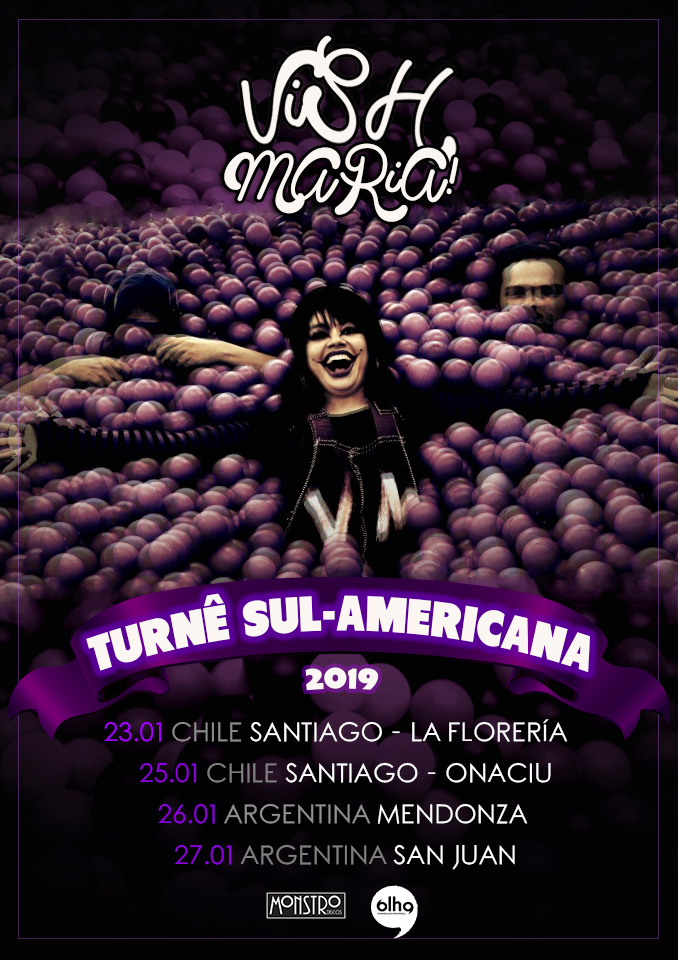 Vish Maria lança single e sai em turnê Sul-Americana – Patricia Finotti