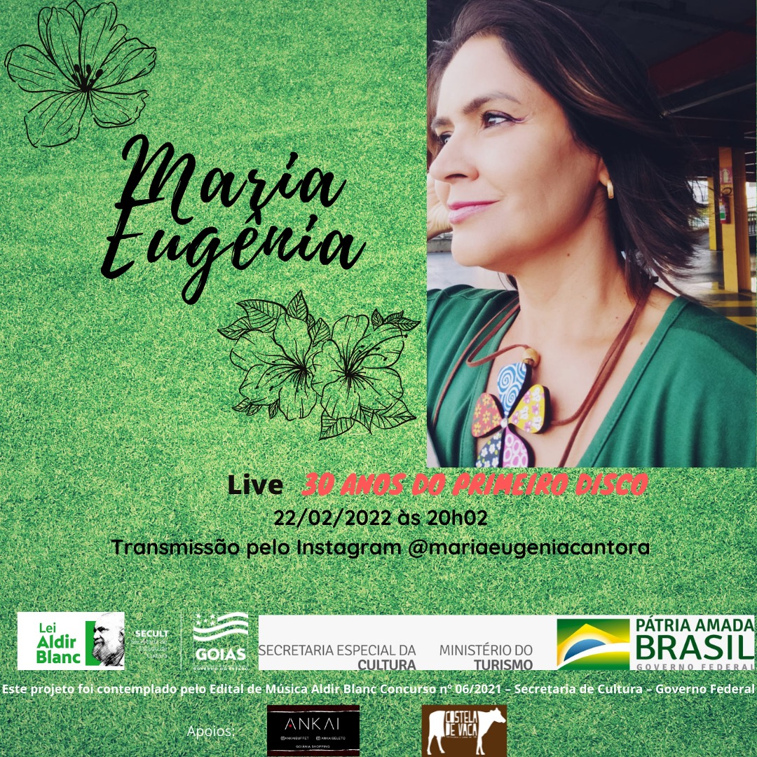 Maria Eugênia comemora os 30 anos do lançamento de seu primeiro disco ...